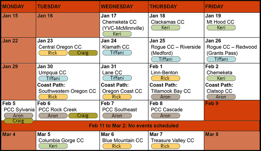 Oregon State University - Oregon Transfer Days: 2024 OSU Schedule